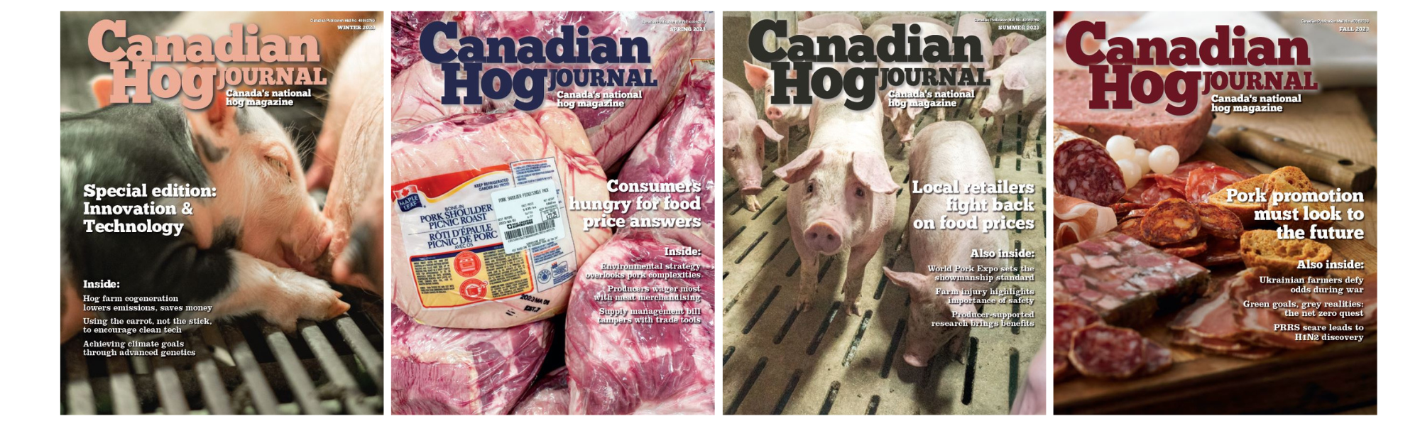 Subscriptions - Canadian Hog Journal